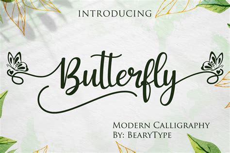 Butterfly Font