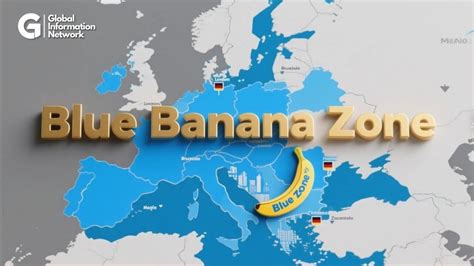The Blue Banana Zone Europes Economic Powerhouse