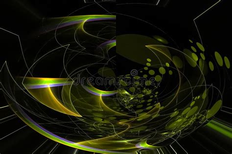Abstract Explosion Chaos Concept Science Pattern Fractal Energy