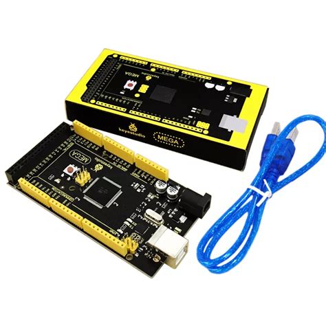 Arduino Mega 2560 Da Keyestudio Com Driver Cp2102 E Cabo Usb Arduino Mega 2560 Da Keyestudio Com Driver Cp2102 E Cabo Usb