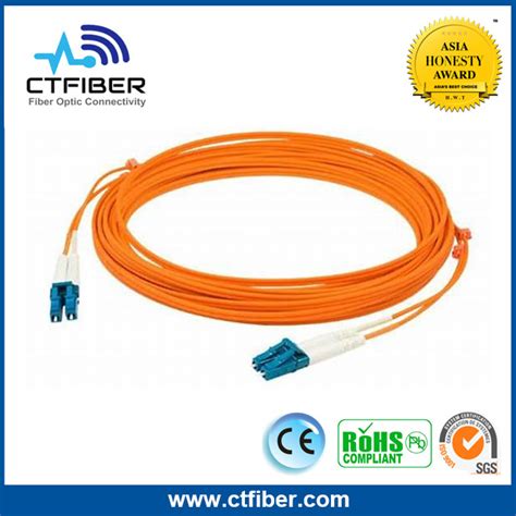 Lc To Lc Multi Mode 30mm Duplex Fiber Optical Patch Cable Lc Armor