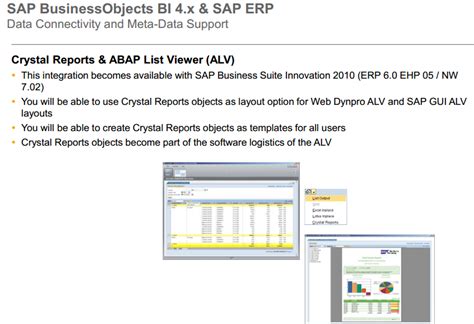 An Introduction To Sap Businessobjects Bi4 For Sap Sap Community