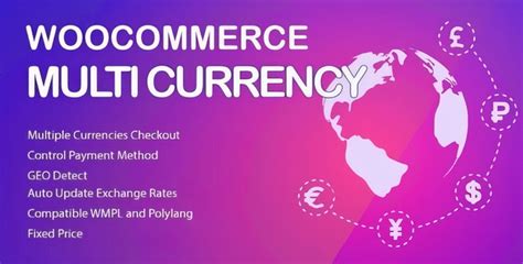 woocommerce multi currency