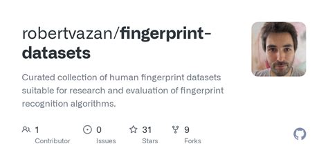 Fingerprint Datasets Readme Md At Master Robertvazan Fingerprint Datasets Github