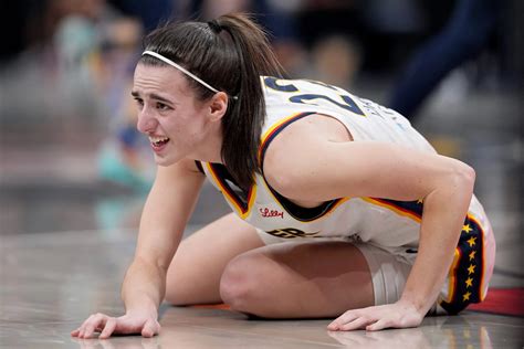 Caitlin Clark Suffers Injury Scare In First Half Against Sun