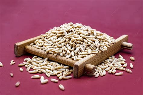 Oat Grain Hd Photography Material Background Food Material