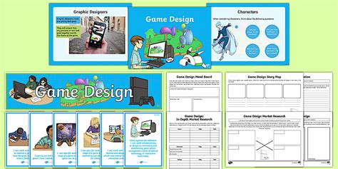 Game Design Resource Packgame Design Twinkl