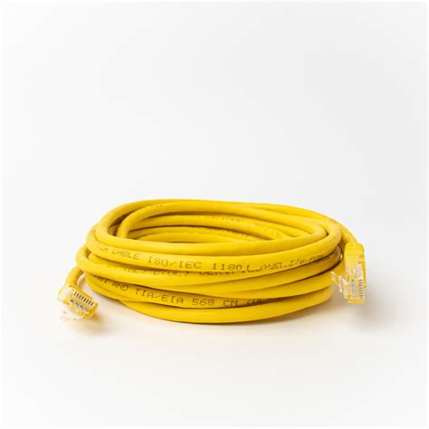 UniXtr Patch Cord Cat Yellow M Compucable UniXtr Patch Cord Cat Yellow M Compucable