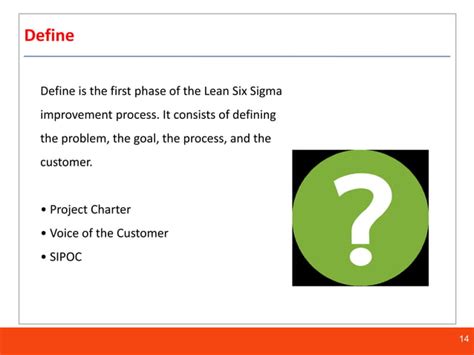 Six Sigma Foundation And Principles Ppt