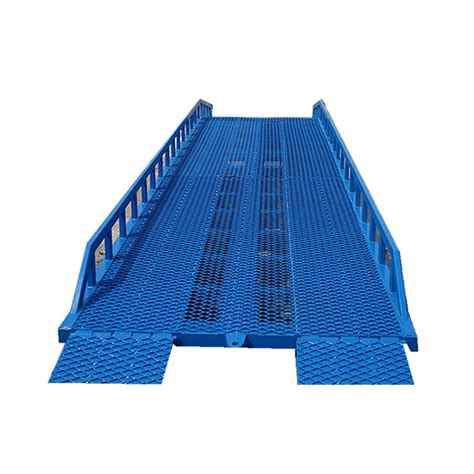 Hydraulic Mobile Container Loading And Unloading Dock Ramp Cattle