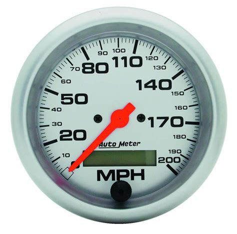 Auto Meter Ultra Lite Series 3 38 Programmable 200 Mph Electric