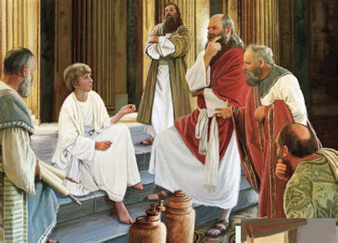 Jesus Teaching In The Temple