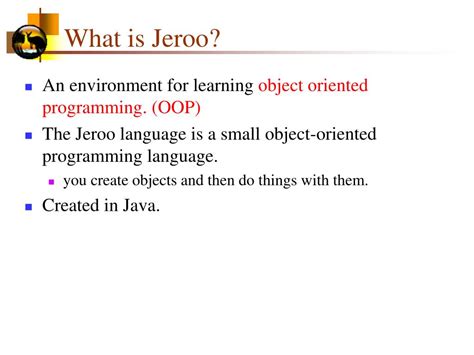 Ppt Using Jeroo Powerpoint Presentation Free Download Id 571198