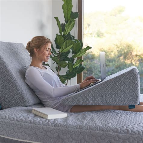 Foam Yoga Wedge Pillow Reading Wedge Pillow Brentwood Home