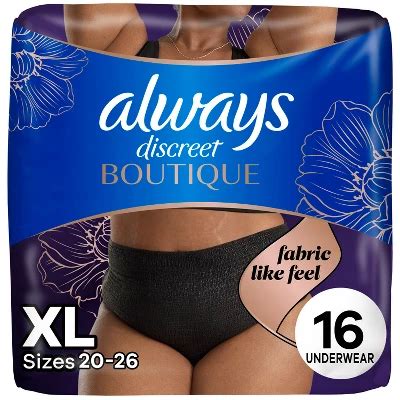Always Discreet Boutique Underwear Womens Incontinence Maximum
