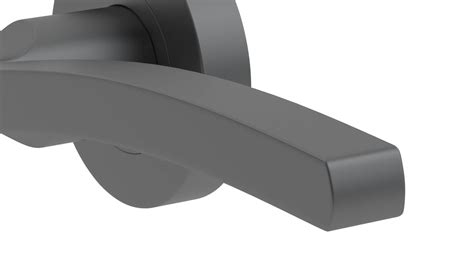 Frelan Hardware Noir Door Handle Matt Black 3d Model By Frezzy