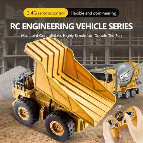 Mk City Truck Engineering Dump Truck 124 Scale Remote Control Heavy