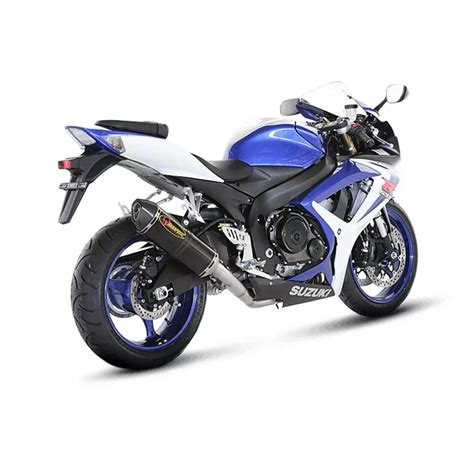 Akrapovic Slip On Line Carbon Auspuff Passend Für Suzuki Gsx R600 750