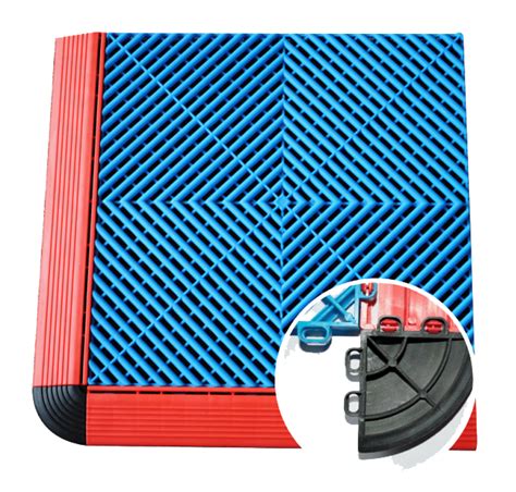 Buy Multi Colour Pp Interlocking Floor Tile 400 400mm For Use In Garages Workshop From Qingdao