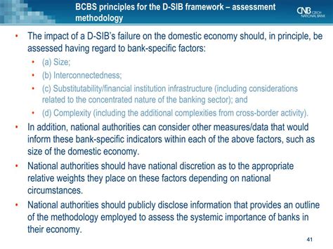 Ppt Systemically Important Banks From G Sib To D Sib Identification