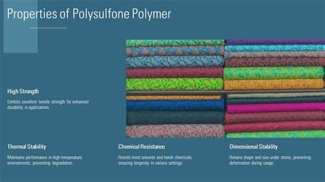 Polysulfone Versatile High Performance Polymer For Industrial