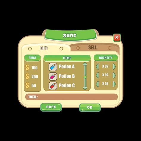 Premium Vector Shop Ui Kit 2