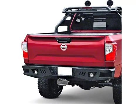 Titan Xd Armour Rear Bumper With Led Lights Black 16 24 Titan Xd