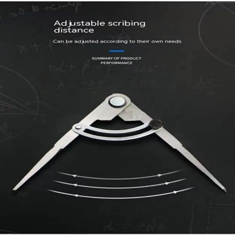 Woodworking Compass Drawing Carpenter Compass 100mm 200mm Circular