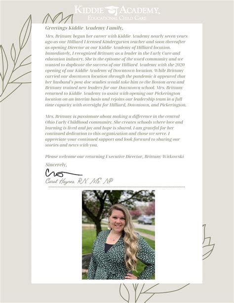 Brittany Witkowski On Linkedin Im Happy To Share That I Have Accepted