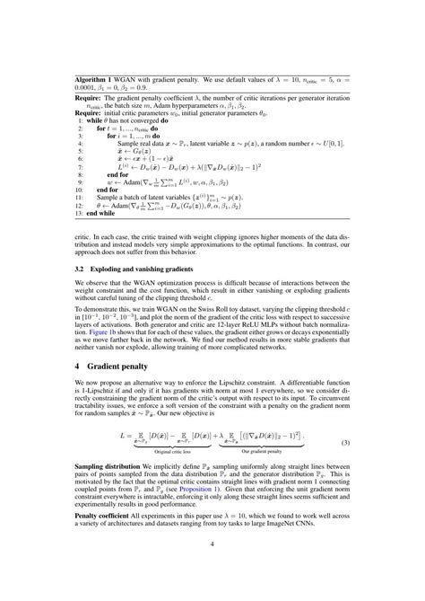 Improved Training Of Wasserstein GANs