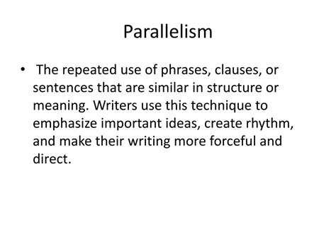 Ppt Parallelism Powerpoint Presentation Free Download Id2630657