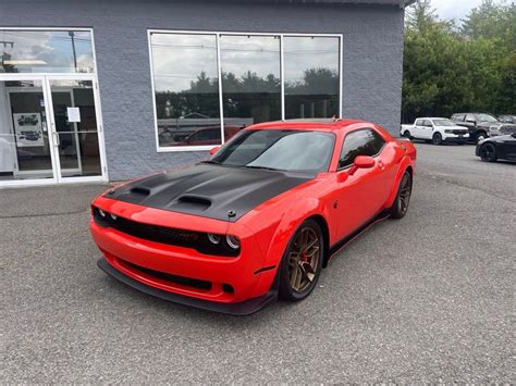 Used 2020 Dodge Challenger Srt Hellcat Redeye Widebody In Orange Ma