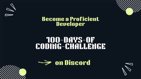 100daysofcoding Challenge On Discord