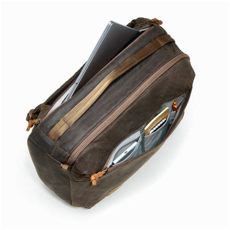 Evergoods Civic Panel Loader 24l Waxed Canvas Storming Gravity