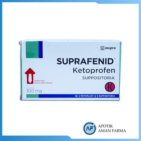 Suprafenid Supp Apotek Aman Farma