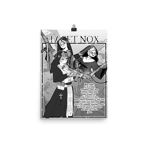 ⦗nr⦘ Tactical Nun Poster Weapon Manga Distributed