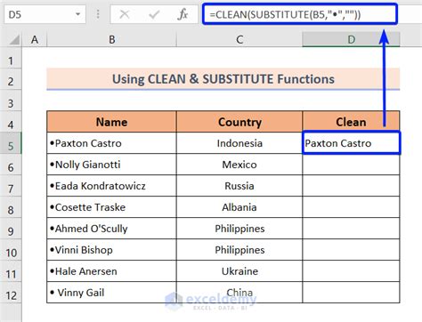 How To Remove Bullets And Numbering In Excel Methods