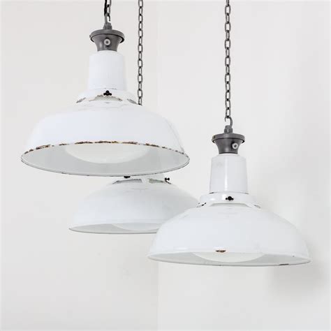 Xl Industrial White Diffused Lights By Benjamin Cooling And Cooling