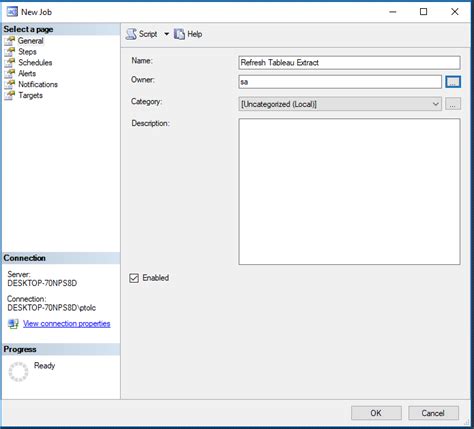How To Set Up A Sql Server Agent Job