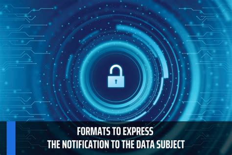 What Are The Formats To Express The Notification To The Data Subject In Vietnam When Will The