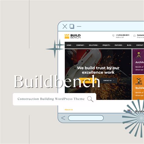 Construction Building Wordpress Theme Buildbench Masterbundles