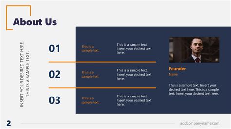 Formal Presentation Template