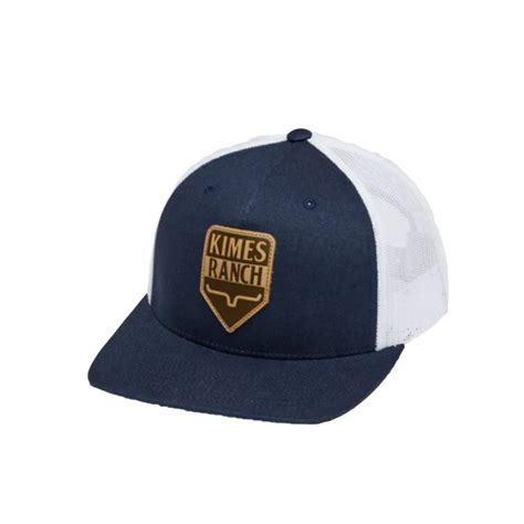 Kimes Ranch® Mens Drop In Navy Trucker Cap Drop Navy