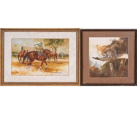 Ralph Douglas Scharff Watercolors Sold At Auction On 4th October Bidsquare