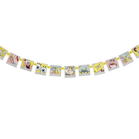 Spongebob Birthday Banner