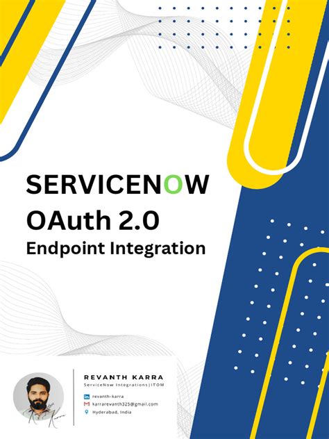 Servicenow Oauth 20 Endpoint Integration By Revanth Karra Pdf Computer Security Security Servicenow Oauth 20 Endpoint Integration By Revanth Karra Pdf Computer Security Security