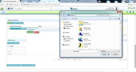Bug 7227 Chrome Audit Attachments When Clicked On Delete Button Displays Window To Attach The