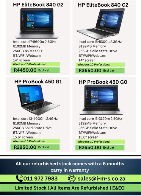 Refurbished HP Laptops