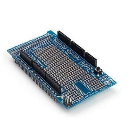 Prototype Shield V For Arduino Mega With Breadboard IBOTS