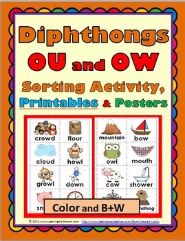 Diphthongs Ou And Ow